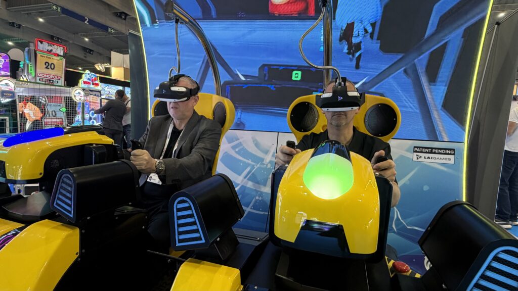 Titans of Arcade VR: LAI and Ubisoft Return to the Top of the Food ...